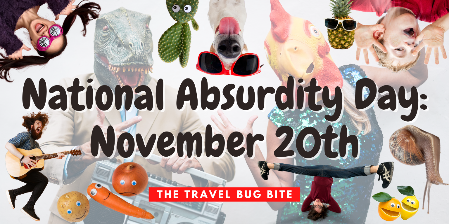 National Absurdity Day: November 20th – TheTravelBugBite